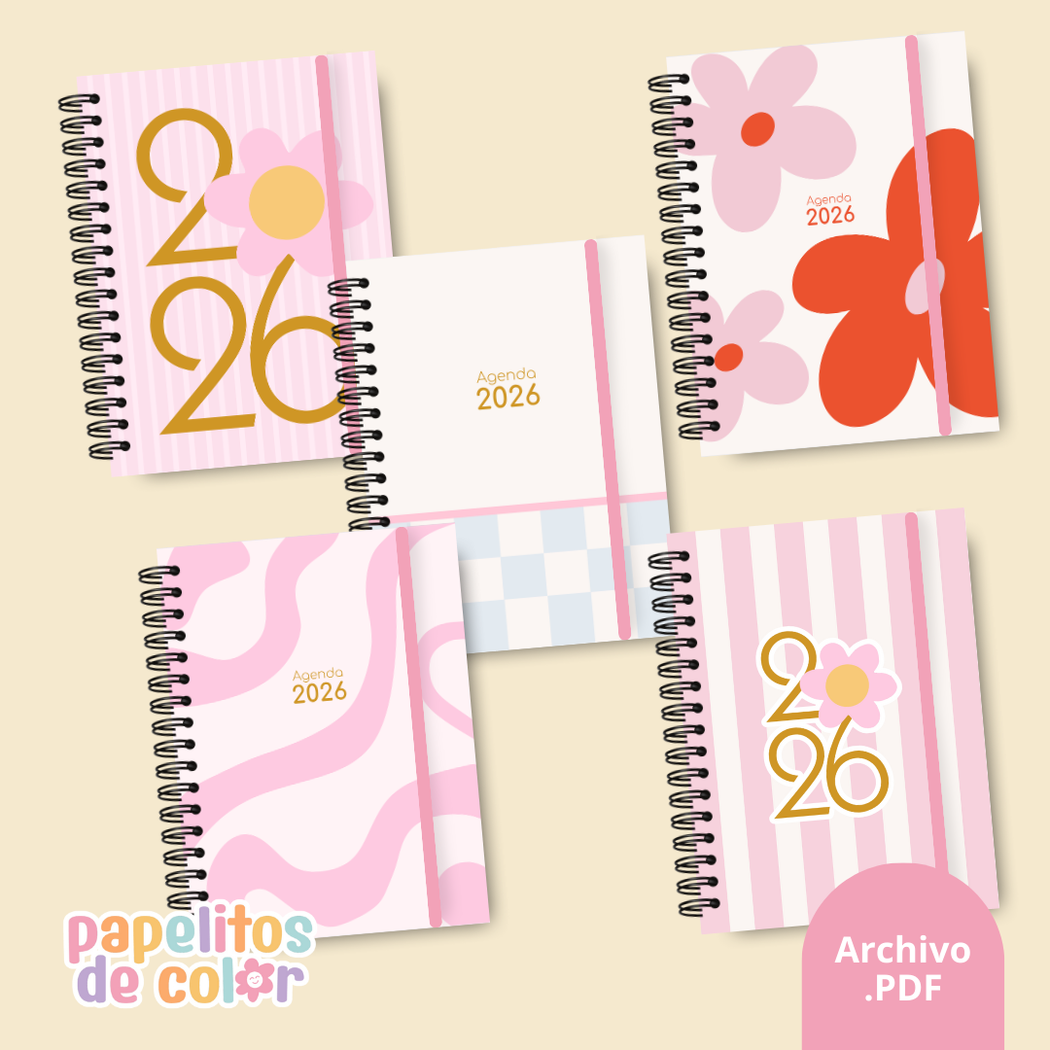 Agendas – Papelitos de Color
